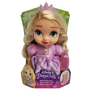 Disney | Toys | Disney Princess Baby Rapunzel Doll Bottle Tiara Pink ...